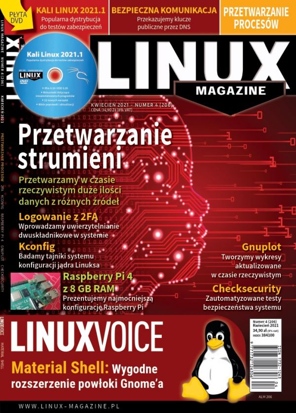 Linux Magazine Kwiecień 2021 (206) - Linux magazine